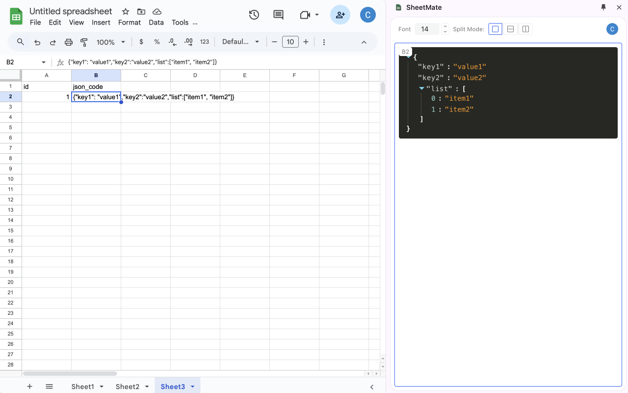 SheetMate - Enhance Your Spreadsheet with Smart Cell Preview